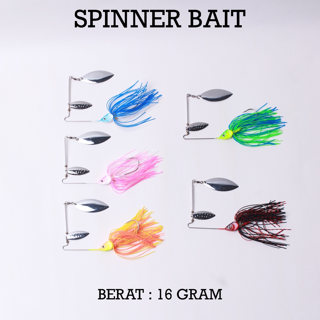 Jual UMPAN PANCING CASTING GABUS LURE V-SPINER BAIT 16GR | Shopee Indonesia