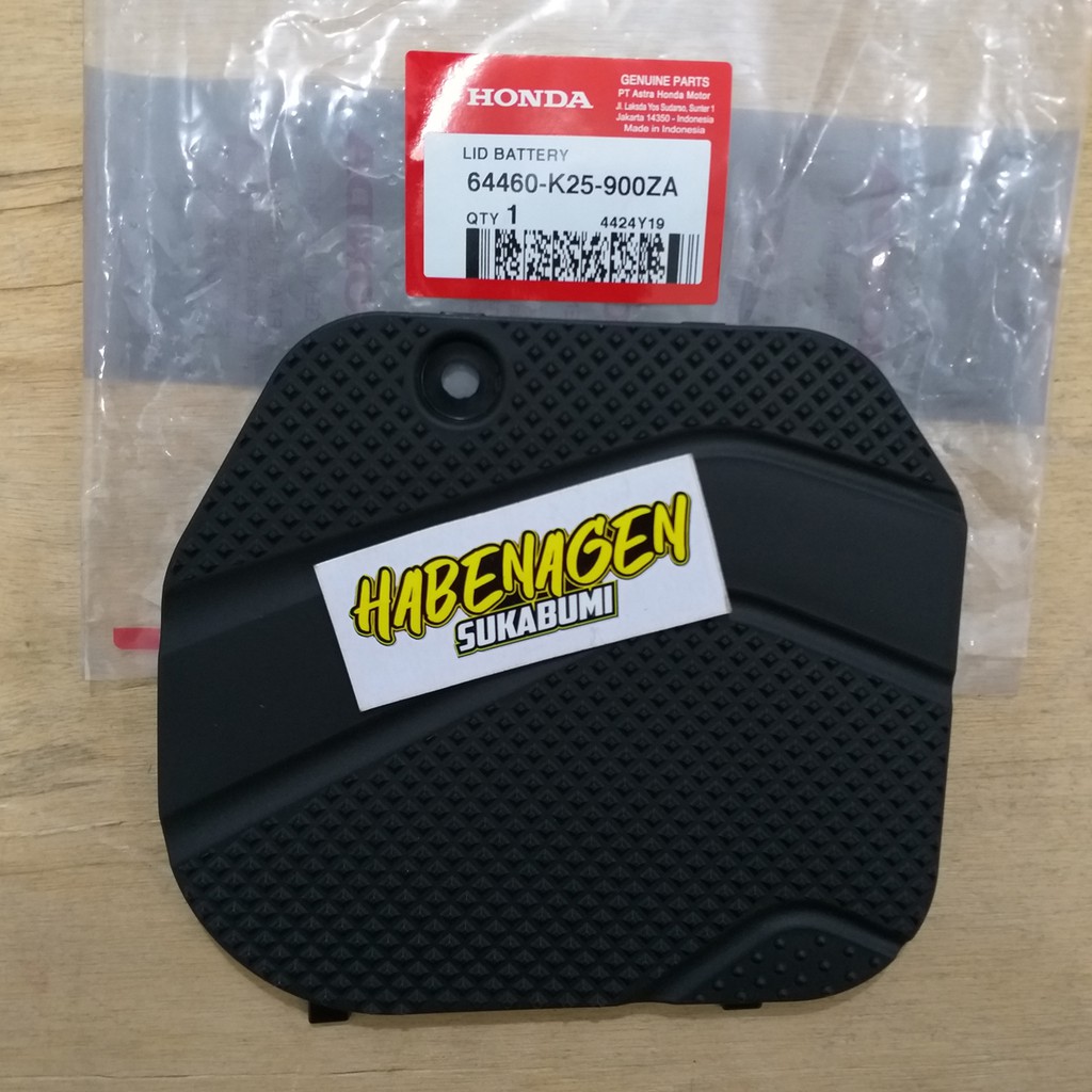 Jual cover tutup aki batre baterai battery alas lantai honda beat fi ...