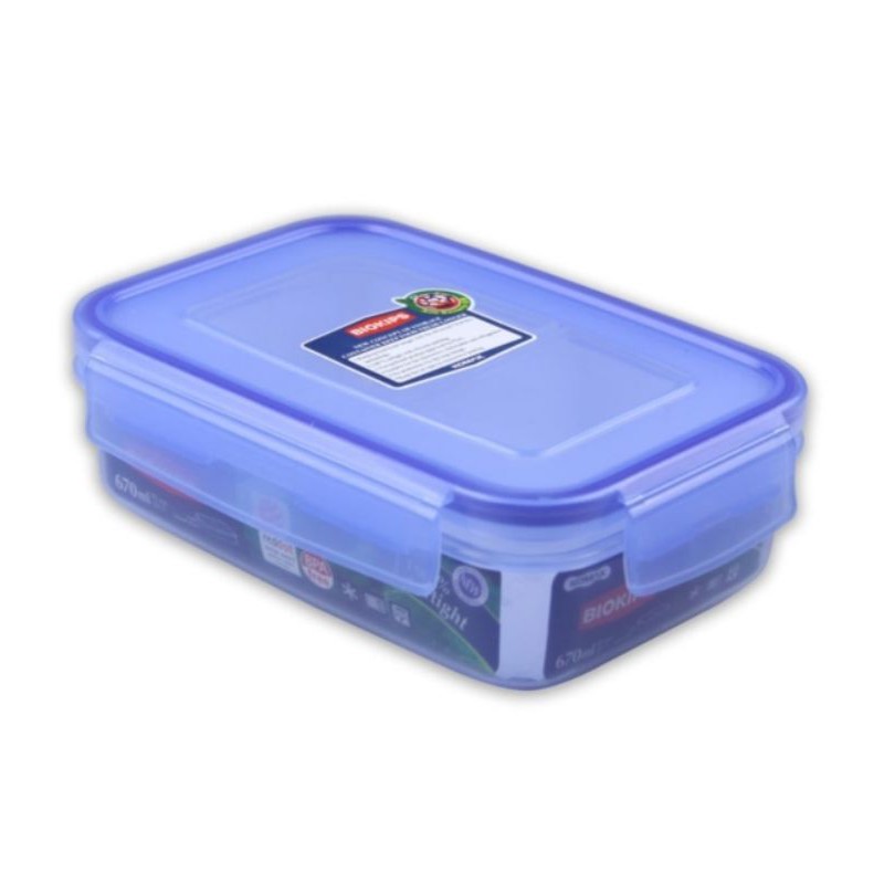 Jual Komax Biokips Tempat Makan Persegi Panjang Dengan Sekat 670 ml ...