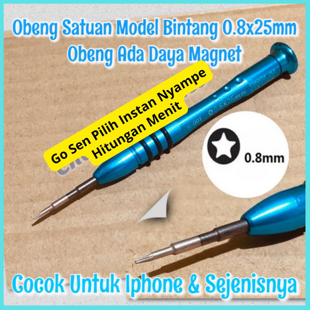 Jual Obeng HP Satuan Model Y Ukuran 0.8mmx25mm For HP Iphone 7 & Iphone ...