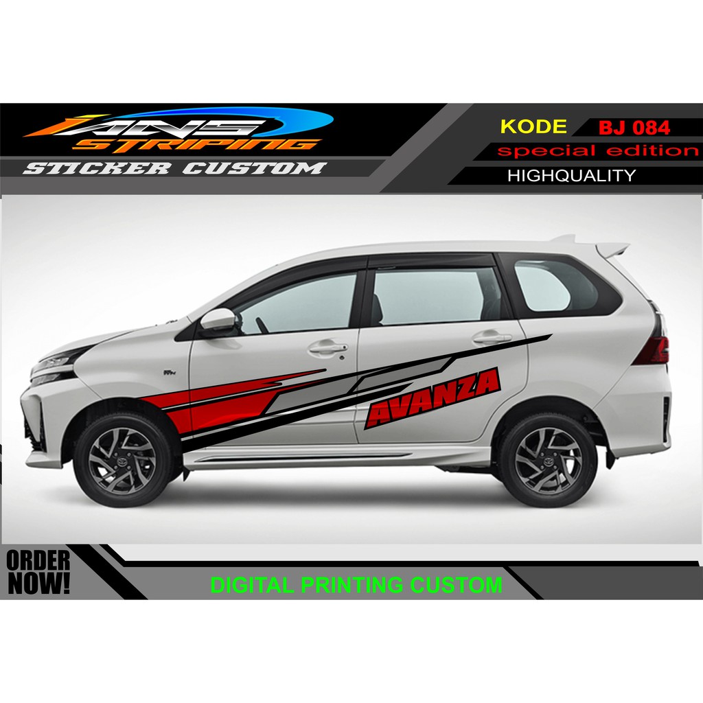 Jual STIKER VARIASI MOBIL AVANZA XENIA | Shopee Indonesia