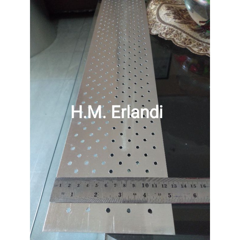 Jual Besek aluminium sirip walet 1m x 12,5cm tebal plat 0,70mm | Shopee ...