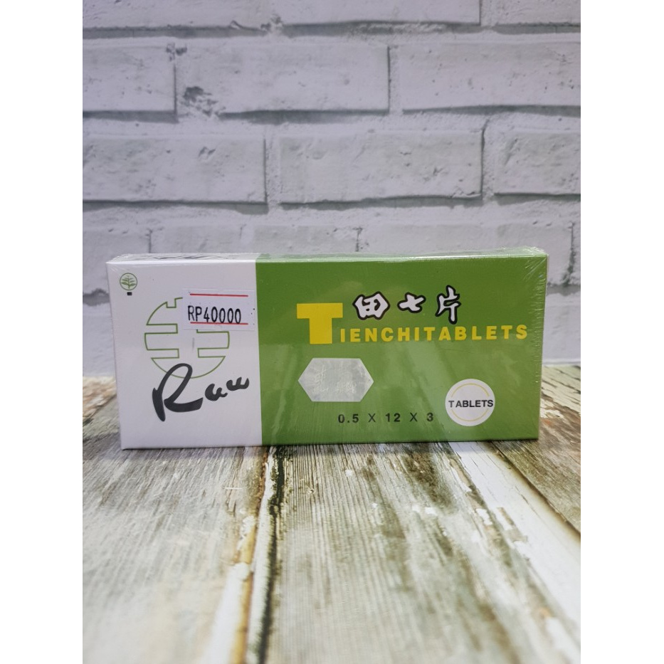 Jual TIENCHI TABLETS (UNTUK KOLESTEROL, MEMPERLANCAR PEREDARAN DARAH ...
