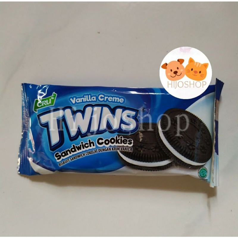 Jual Twins Sandwich Cookies Vanilla Creme 14g | Shopee Indonesia