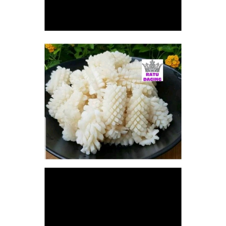 Jual Cumi Potong Flower / Cumi Flower Import @1kg | Shopee Indonesia