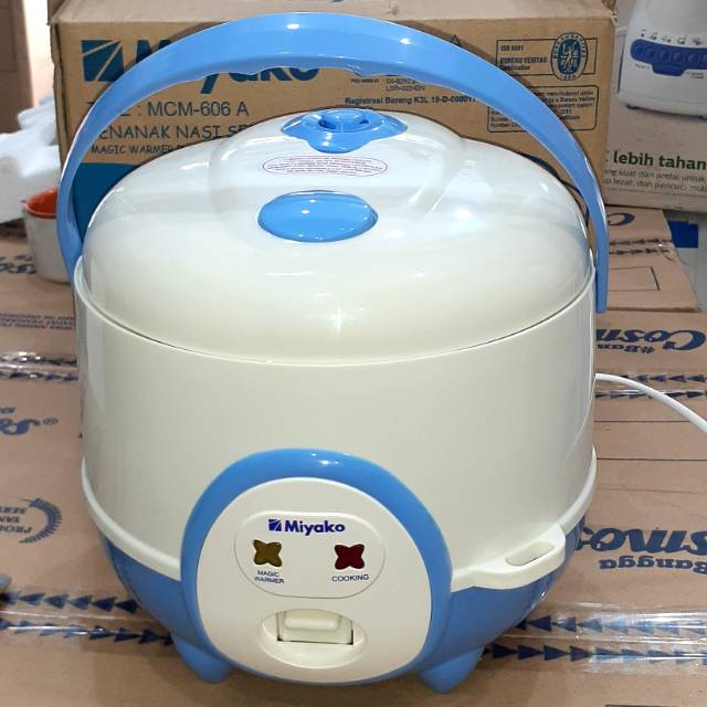 Jual Rice cooker kecil ,penanak nasi mini Miyako 0,63L 3in1 | Shopee ...
