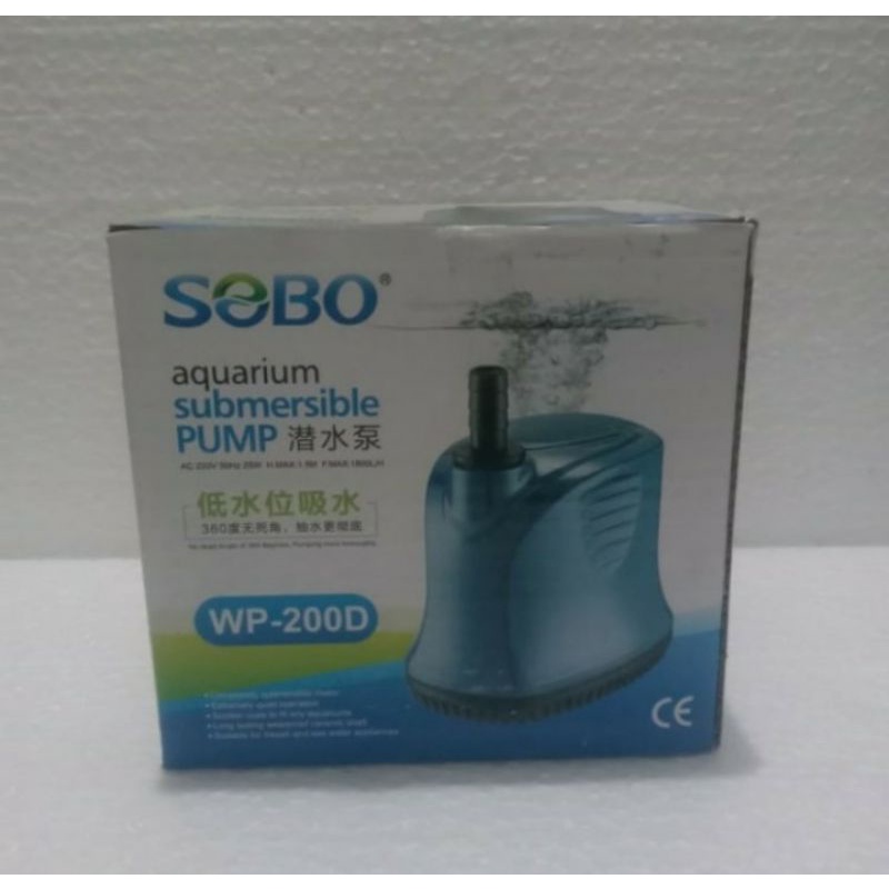 Jual MESIN POMPA AIR KOLAM AQUARIUM SOBO WP 200D POMPA AIR SOBO WP 300D SOBO WP 500D | Shopee ...
