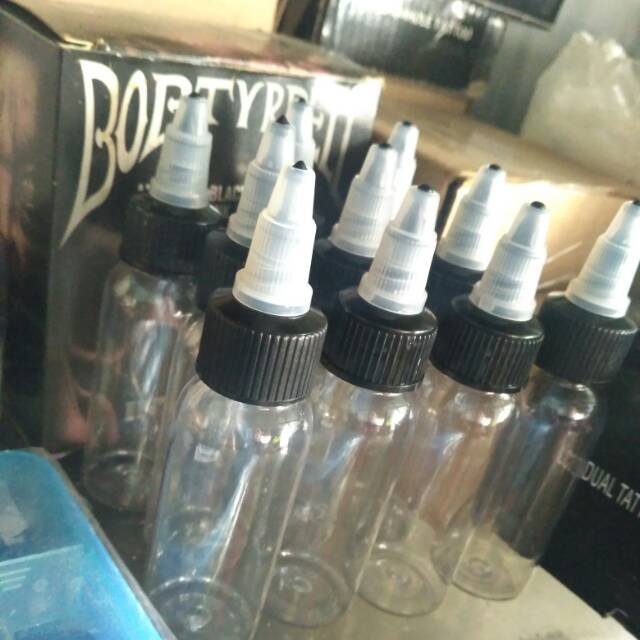 Jual Botol tinta tattoo kosong | Shopee Indonesia