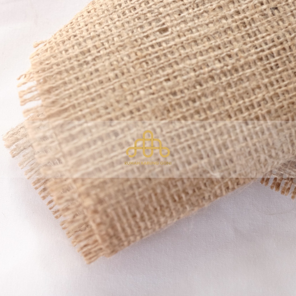Jual Kain Goni import 50cm - Kain Goni Rustic - Bahan Karung Goni ...