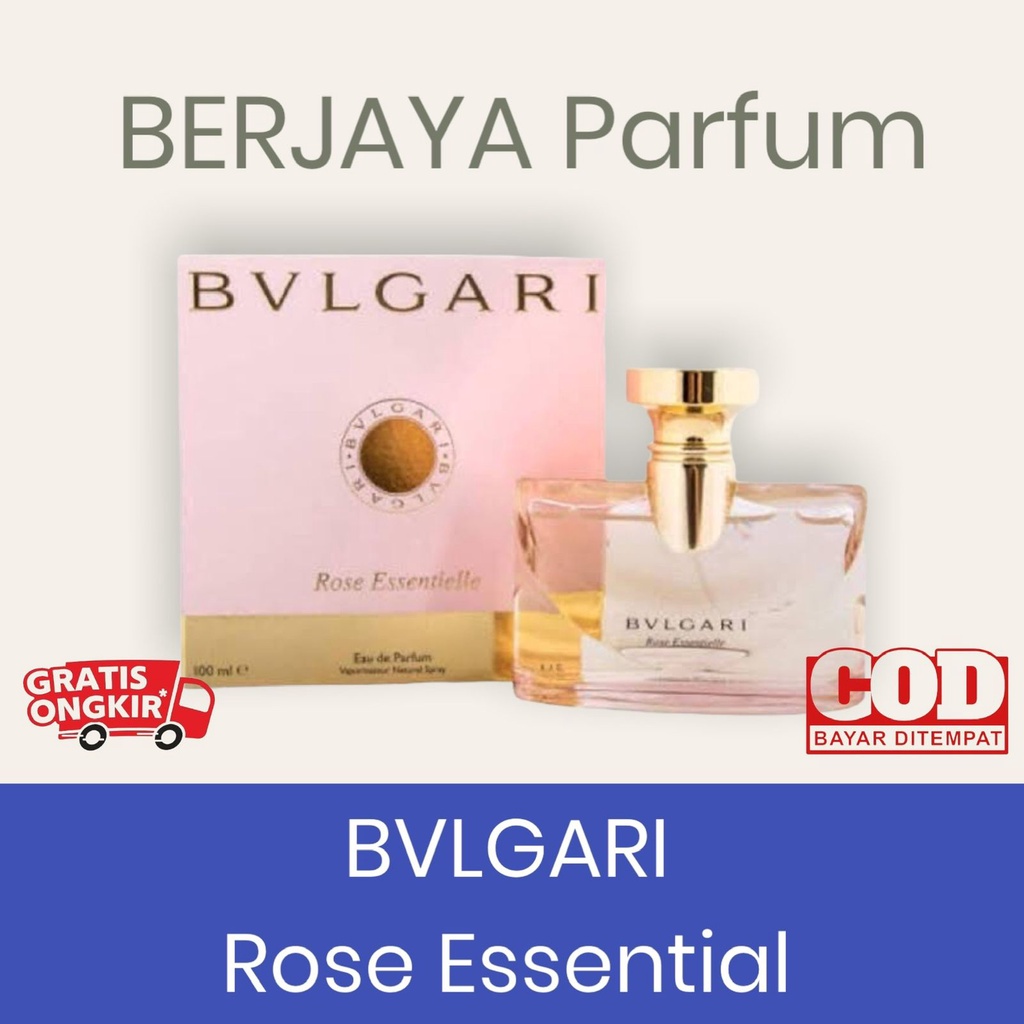 Jual PARFUM WANITA BVL ROSE ESSENTIALLE 30 ML / 100 ML | Shopee Indonesia