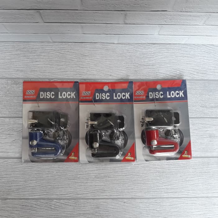 Jual Gembok Cakram Besi / Gembok Cakram / Disk Lock | Shopee Indonesia