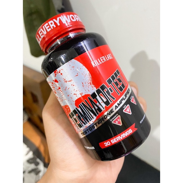 Jual KILLERLABZ TERMINATOR TEST 90 CAPSULE CAPS TESTOTERONE AMPLIFIRE ...