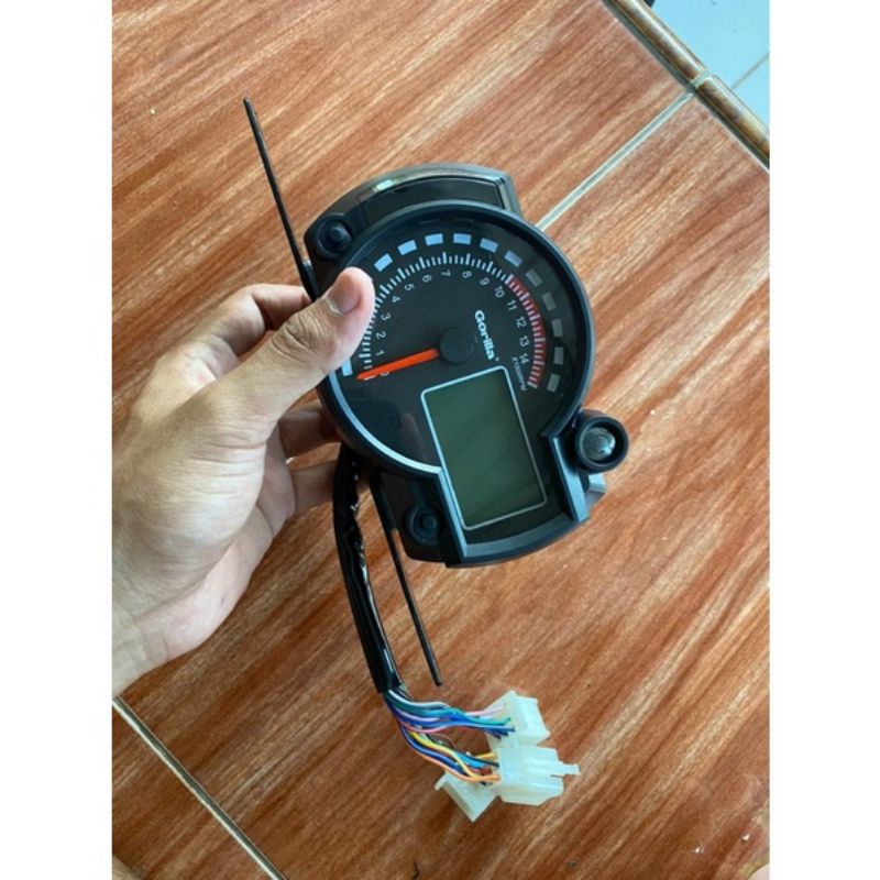 Jual spedo spedometer koso rx2n layar hitam set kabel sensor digital led Gorilla | Shopee Indonesia