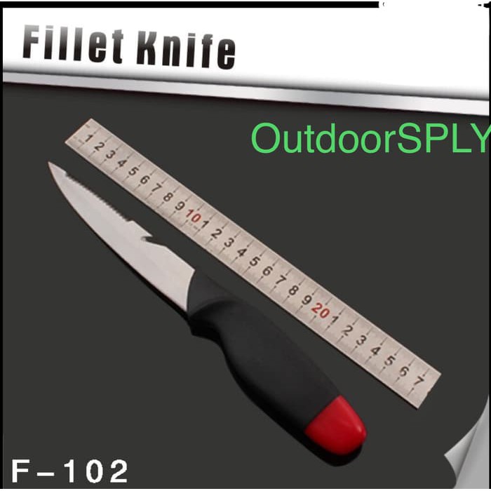 Jual All in one Floating Fillet Knife with attachable holder f-102 AP ...