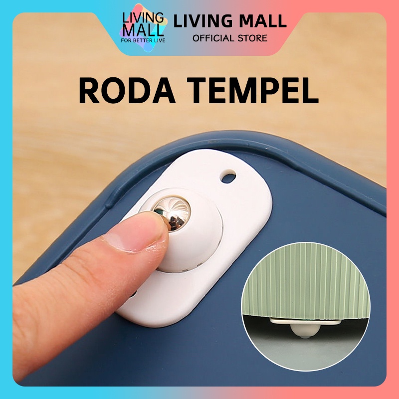 Jual Roda Universal Tempel 360° Stainless Serbaguna / Roda Caster Kecil ...