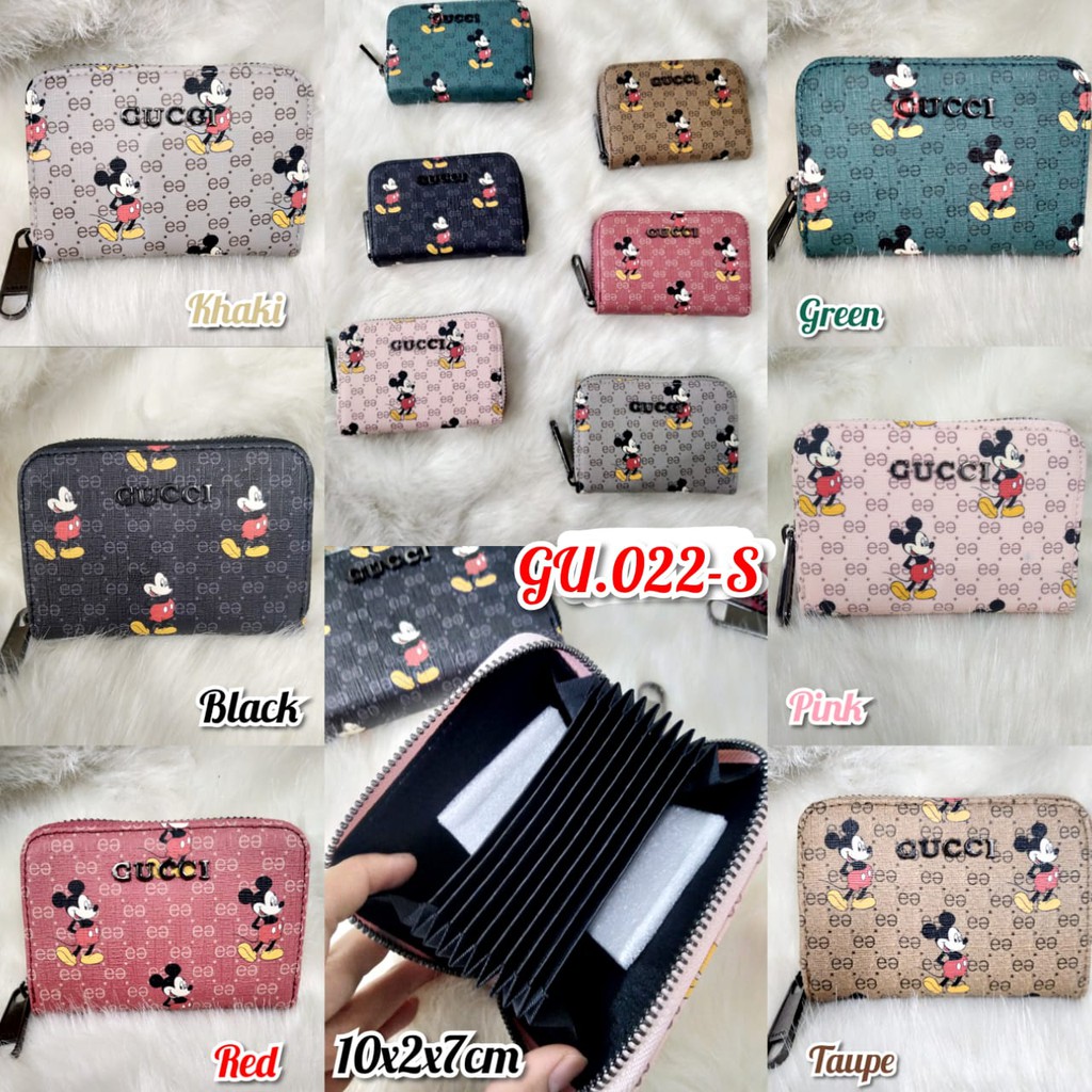 Jual Dompet Kartu Gucci Mickey #GC-022-S | Shopee Indonesia