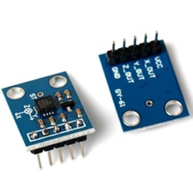 Jual Sum Gy 61 Adxl335 Module Triaxial Acceleration Gravity Angle Sensor Shopee Indonesia
