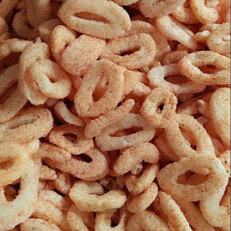 Jual KERUPUK RING PEDAS KERUPUK BULAT PEDAS RING ENAK MURAH | Shopee ...