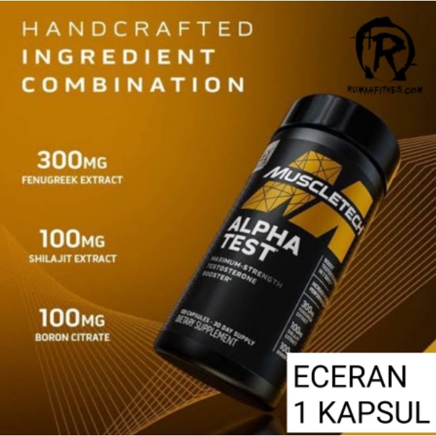 Jual MT Alpha Test Testo Booster 1 Kapsul | Shopee Indonesia