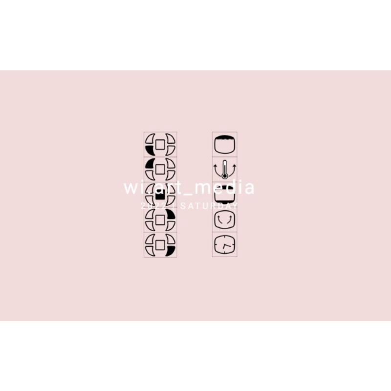 Jual stiker label indikator kompor | waterproof | transparan | no ...