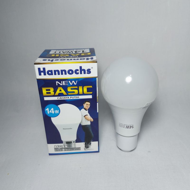 Jual Lampu LED Hannochs New Basic 14 Watt / Lampu Bohlam LED Cahaya ...