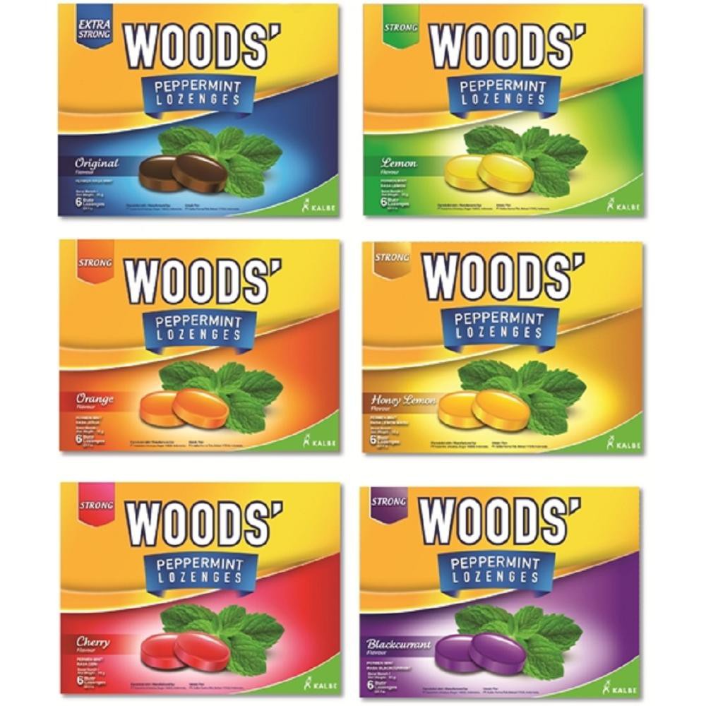 Jual WOODS LOZENGES PERMEN ALL VARIANT @SACHET | Shopee Indonesia