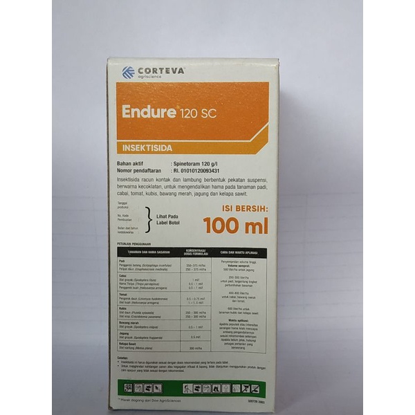 Jual insektisida ENDURE 120SC 100ml | Shopee Indonesia