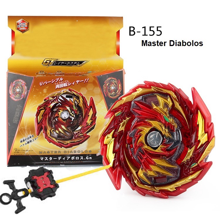 Jual Gasing Gyro Burst GT Merk Flame B-155 Master Diabolos Generate ...