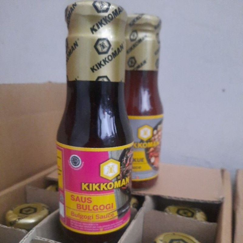 Jual KIKKOMAN SAUS BBQ dan SAUS BULGOGI 300 gr | Shopee Indonesia