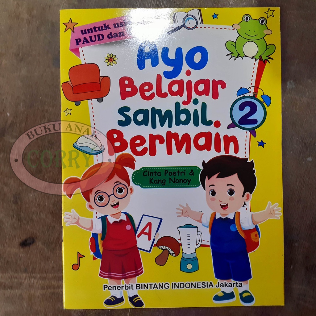 Jual Buku Belajar Anak Belajar Sambil Bermain 2 Gambar Edukasi | Shopee Indonesia