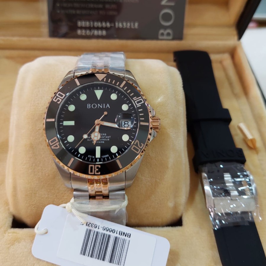 Jual JAM TANGAN PRIA BONIA SAPPHIRE BNB10666-1632LE LIMITED EDITION ...
