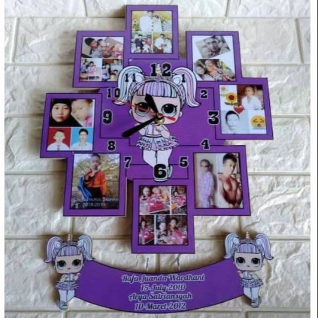 Jual Jam Dinding Karakter LOL / Jam Custom By Request / Jam Foto Kado ...