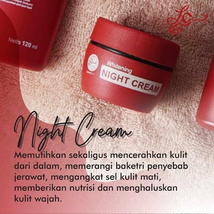 Jual Night Cream Lc Beauty Original | Shopee Indonesia