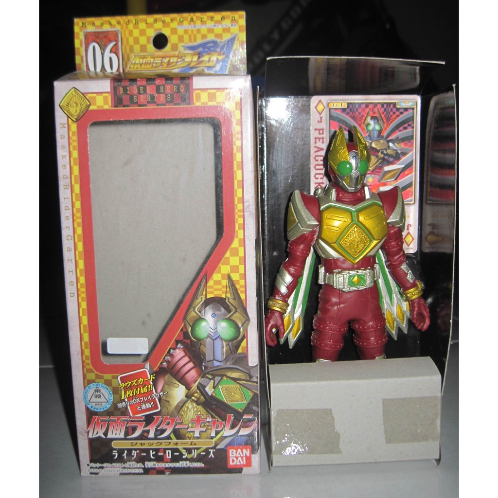 Jual Action Figure RHS Kamen Rider Garren Jack Form Fusion Peacock Original Bandai Masked Rider ...