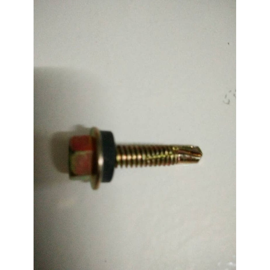 Jual BAUT ROOFING BAJA RINGAN 2,5 CM / SEKRUP SKRUP SCREW | Shopee ...