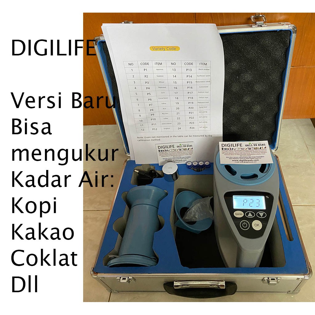 Jual Moisture Tester KOPI COKLAT KAKAO LDS-1G Coffee Cocoa LDS1G Grain ...