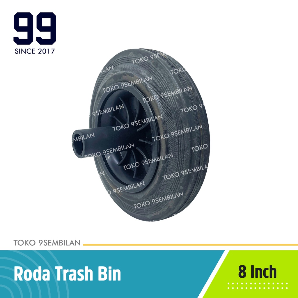 Jual Roda Tempat Tong Sampah Bak 8 Inch Garbage Trash Bin Sulo Green ...