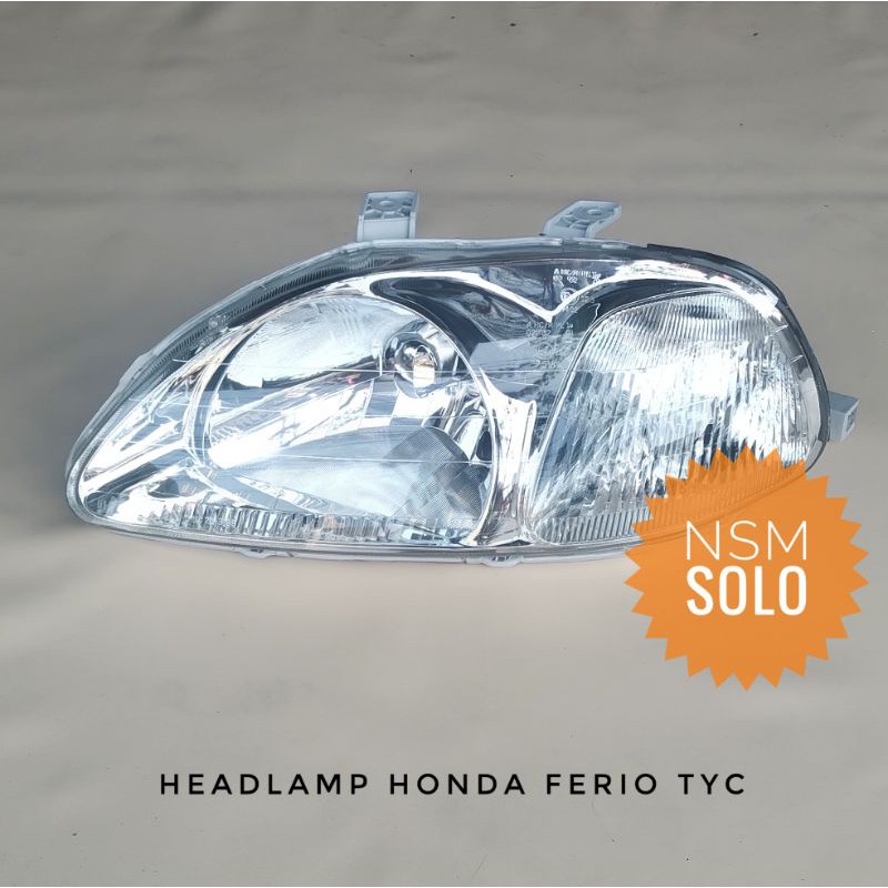 Jual Headlamp Lampu Utama Mobil Honda Ferio TYC | Shopee Indonesia