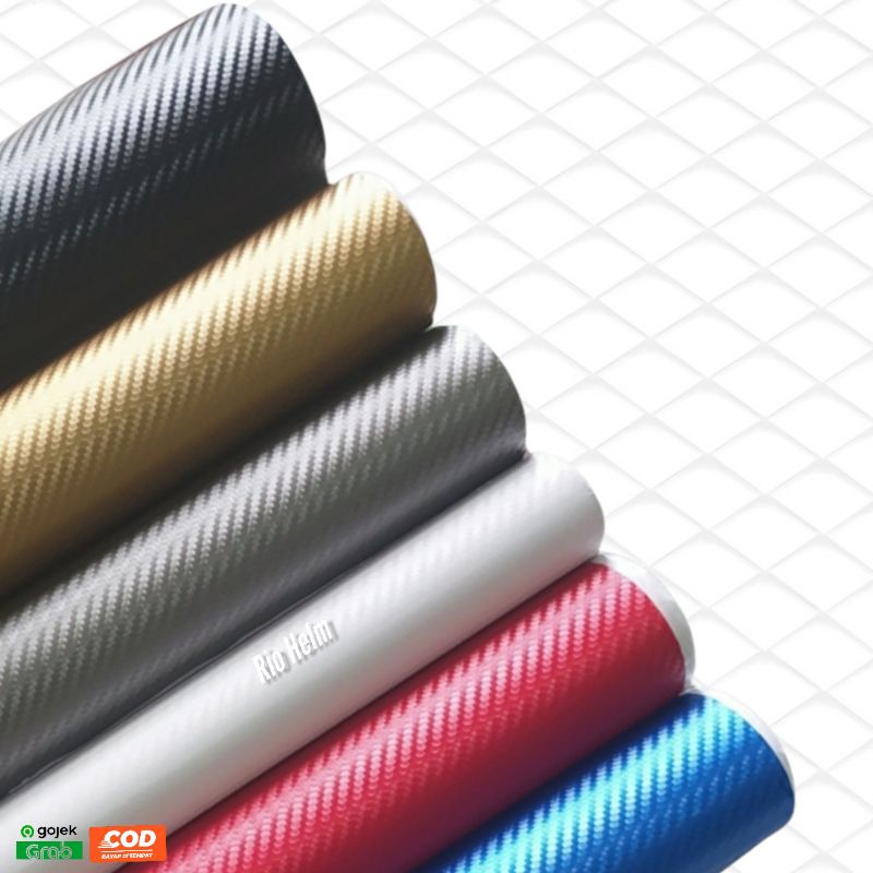 Jual Skotlet carbon 3D sticker motor carbon matte | Shopee Indonesia