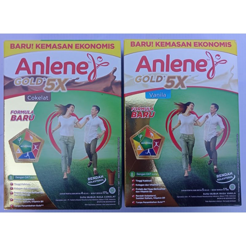 Jual Anlene Gold 170g KEMASAN BARU 5X, Susu Tinggi Kalsium, Susu Tulang Dan Sendi | Shopee Indonesia