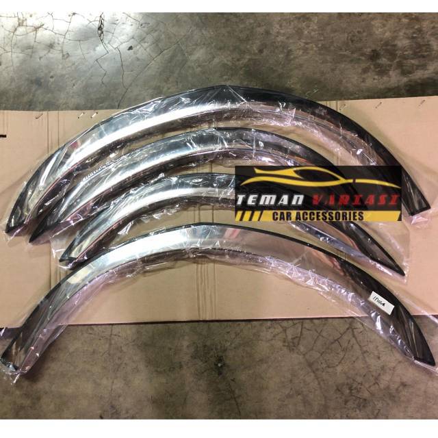 Jual LIST LIS ATAS BAN MOBIL OVER FENDER TRIM TOYOTA KIJANG INNOVA ...