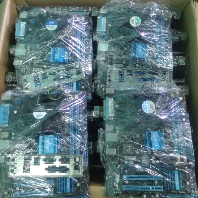 Jual Mainboard G41 Asus Gigabyte Paket Core 2 Duo E8500 Fan Ram 2gb ...