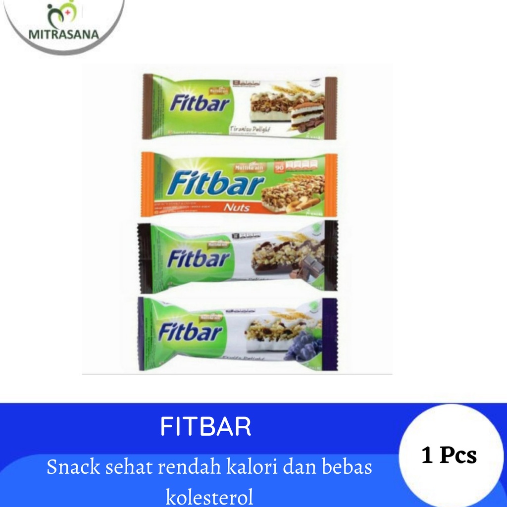 Jual Fitbar - Snack Sehat Rendah Kalori Dan Bebas Kolesterol | Shopee ...