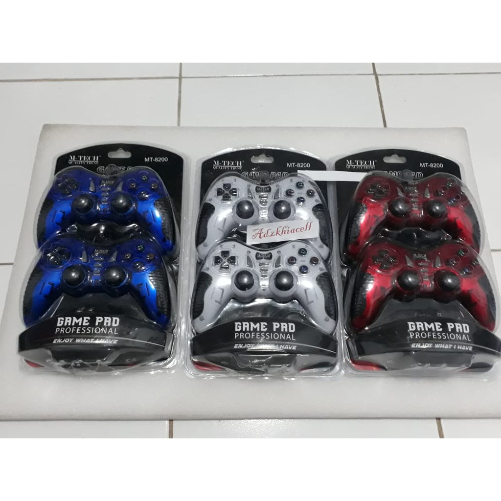 Jual M-Tech Original Gamepad Stick Control PC Laptop PS3 8200 Double ...