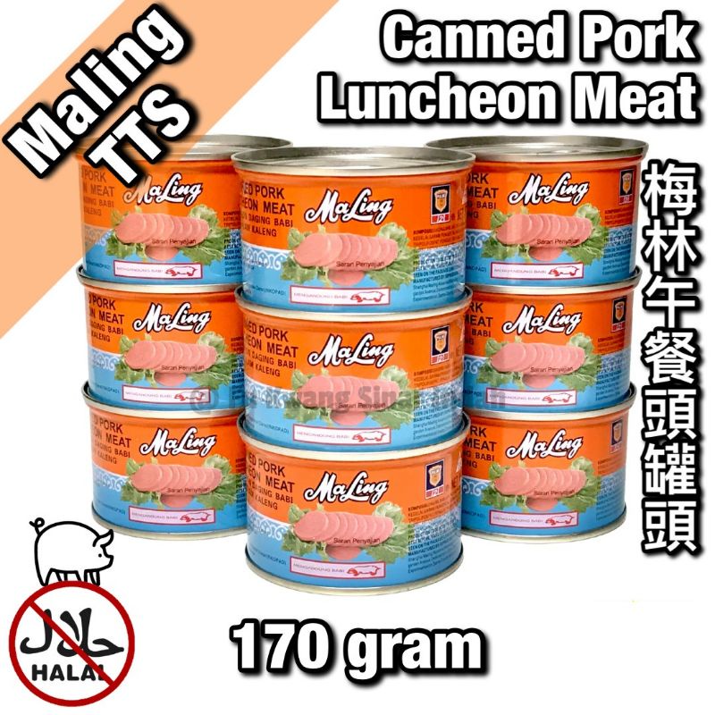 Jual Maling daging pork canned luncheon meat Non halal sup sop kecil ...