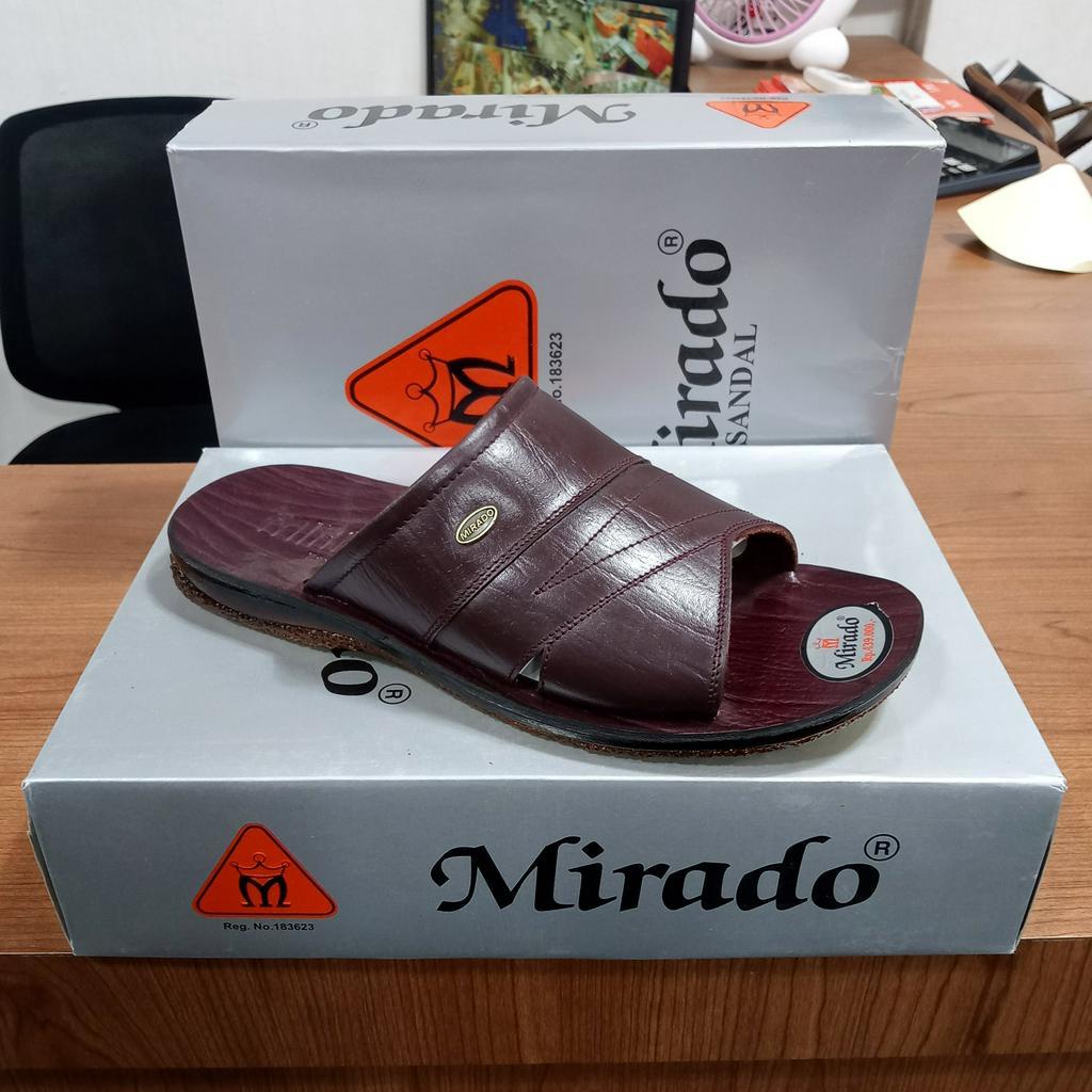 Jual Mirado 510 Original Sandal slide pria kulit asli classic series ...