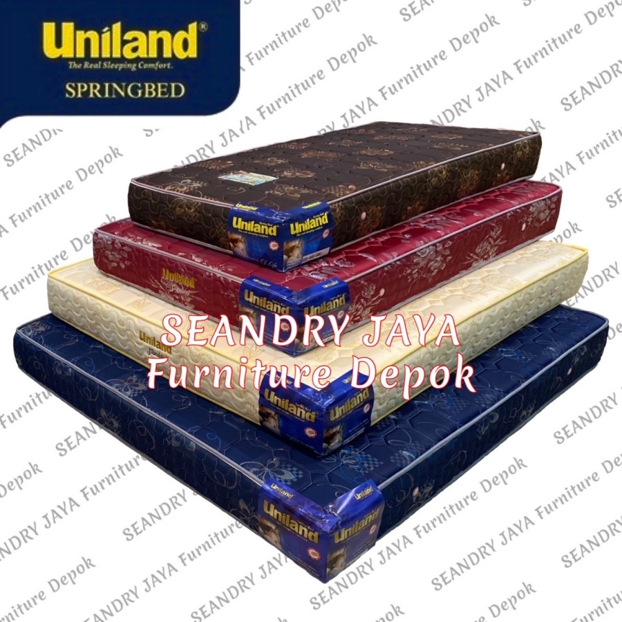 Jual KASUR SPRING BED NEW STANDARD TEBAL 25cm/MATTRASS SPRING UNILAND ...
