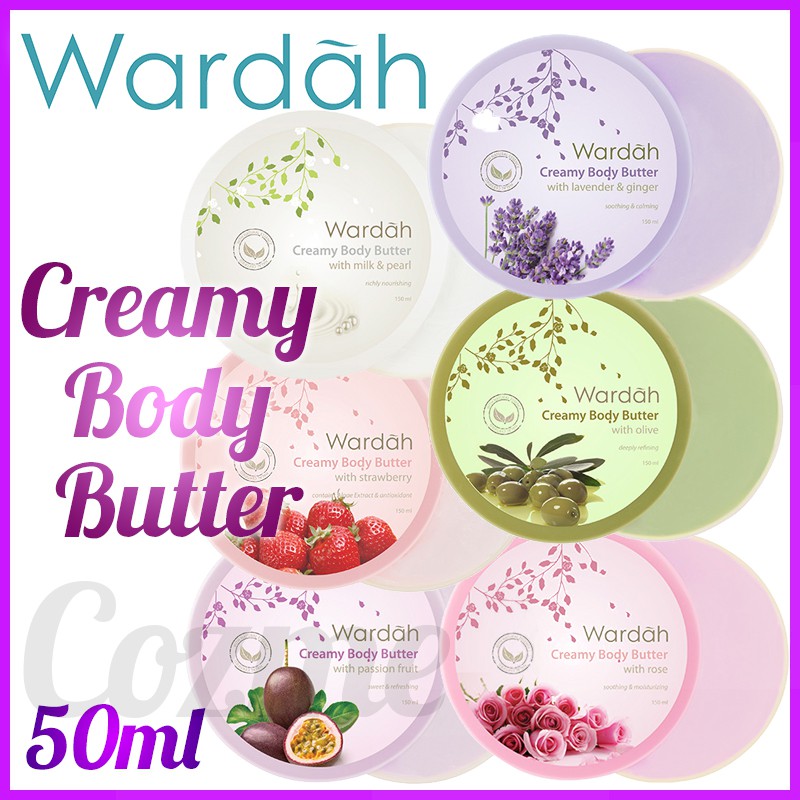 Jual WARDAH Creamy Body Butter 50ml | Shopee Indonesia