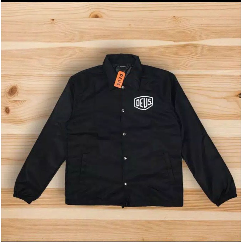Jual Promo Jaket Coach DEUS EX MACHINA CANGGU BLACK 1:1 PITOPANG_CLOTH ...