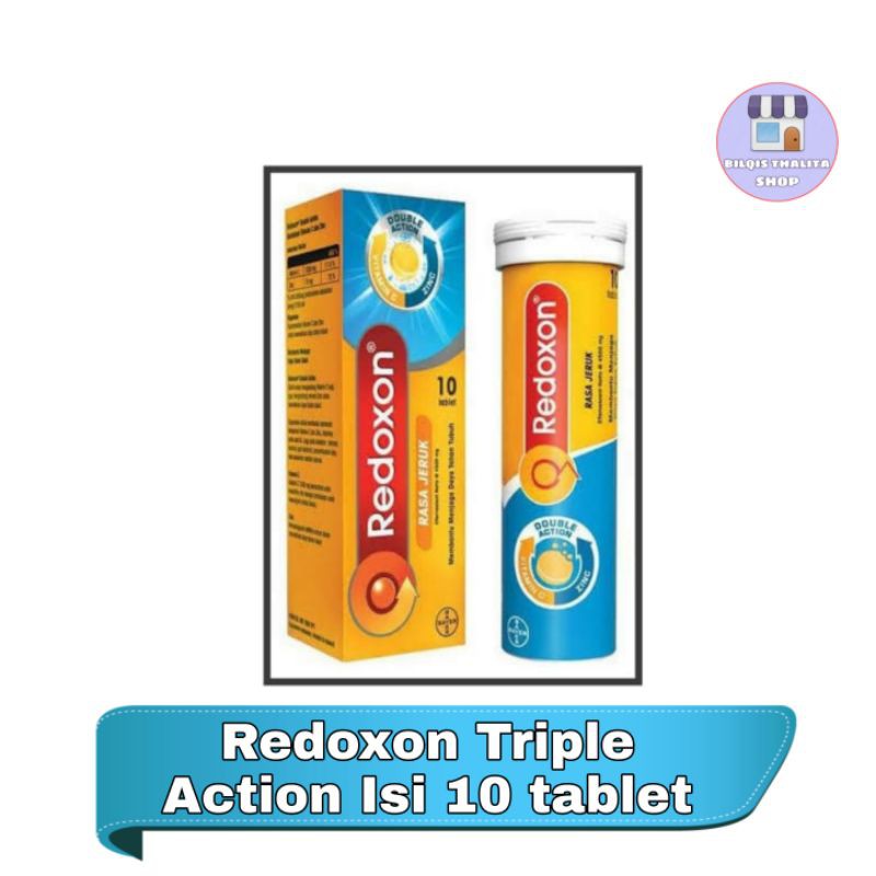 Jual Redoxon Triple Action Isi 15 tablet | Shopee Indonesia